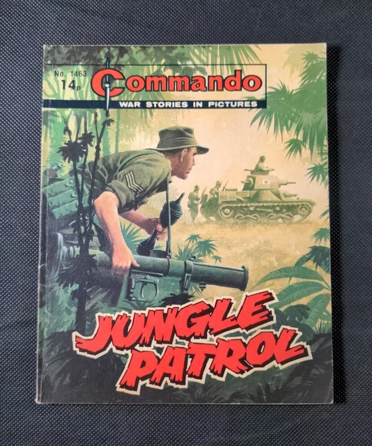 COMMANDO COMIC ISSUE Number 1463 Jungle Patrol £4.44 - PicClick UK