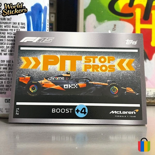 CARTE TOPPS TURBO Attax 2025 Formule 1 n° 271 Pit Stop Pros EUR 1,00 ...