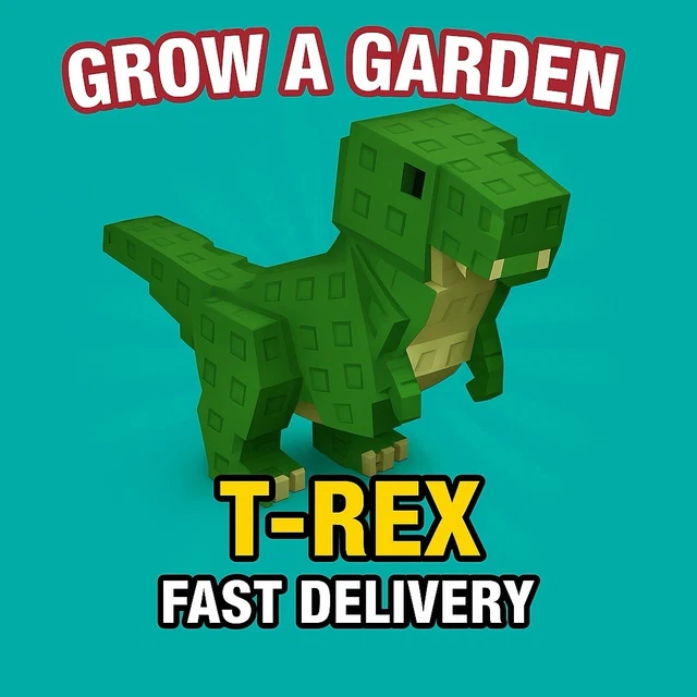 ROBLOX |🌱 GROW a Garden - GAG | CHEAP T-Rex 🦖 | CHEAPEST/FASTEST 🔥 £3. ...