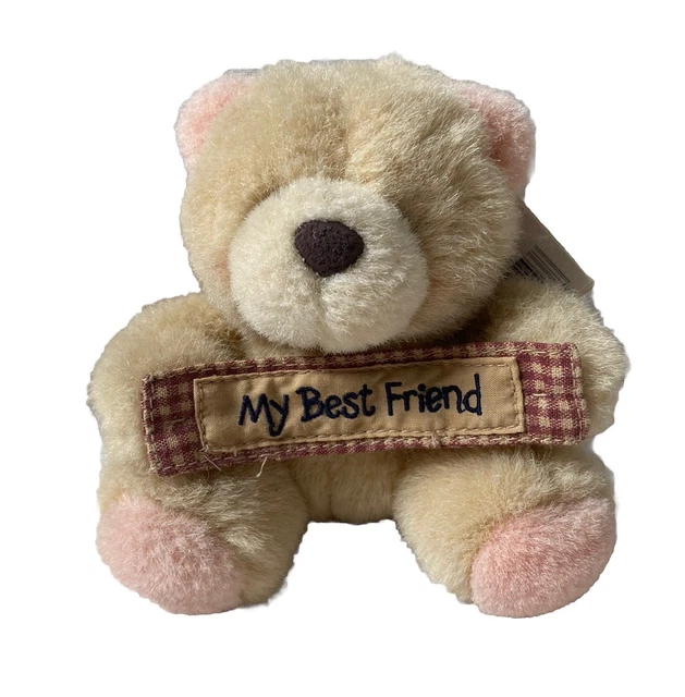 FOREVER FRIENDS TEDDY Bear My Best Friend Tagged Soft Toy 5" Andrew Brownsword £6.99 - PicClick UK