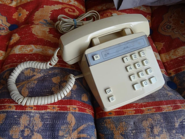 VINTAGE AUTOPHON Push Button Telephone 1970's 80’s £26.68 - PicClick UK