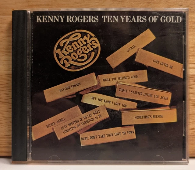 KENNY ROGERS - Ten Years Of Gold CD 1977 EMI $6.99 - PicClick CA