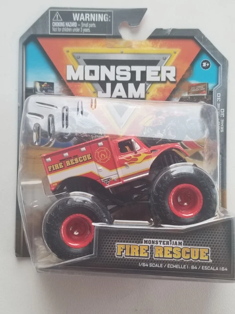 MONSTER JAM TRUCK 1:64 Fire Rescue Series 30 New $24.00 - PicClick CA
