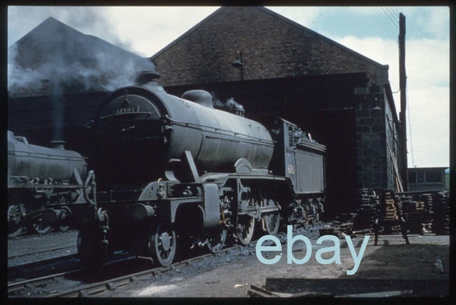 35MM SLIDE - ex LNER K2/2 61783 'Loch Shiel' at Keith shed - 5.59. £1. ...