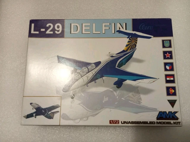 AMK L-29 DELFIN 1/72 Scale Plastic Model Kit $24.00 - PicClick AU