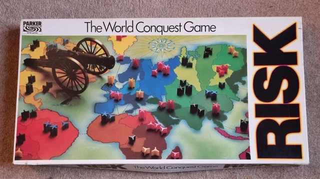 VINTAGE RISK 1982 The World Conquest Game By Parker Rare And Complete £ ...