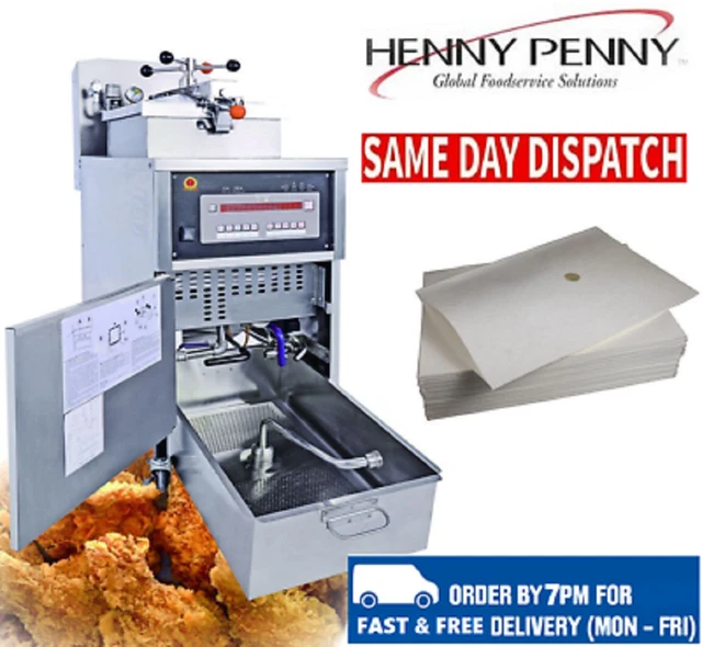 HENNY PENNY CHICKEN Machine Fryer Clean Oil Daily Filter Paper 100 filters £38.99 - PicClick UK