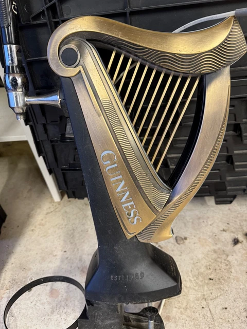 GUINNESS HARP BEER Pump Font - Good Condition £24.00 - PicClick UK