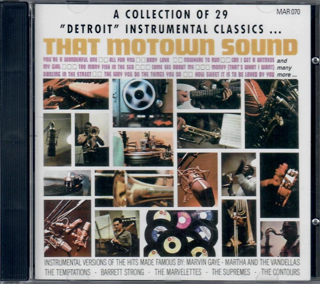 V.A. - DETROIT INSTRUMENTALS - That Motown Sound CD EUR 15,90 - PicClick DE