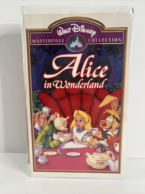 WALT DISNEY’S ALICE in Wonderland/1951 (VHS Tape, 1997) Tape 036 £2.97 - PicClick UK
