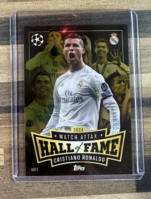 CRISTIANO RONALDO HALL OF FAME Card # HOF 2 - Topps Match Attax 2024/25 ...