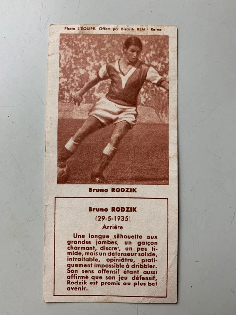 ANCIENNE IMAGE PROMO Biscuits Rem - Bruno Rodzik EUR 4,99 - PicClick FR