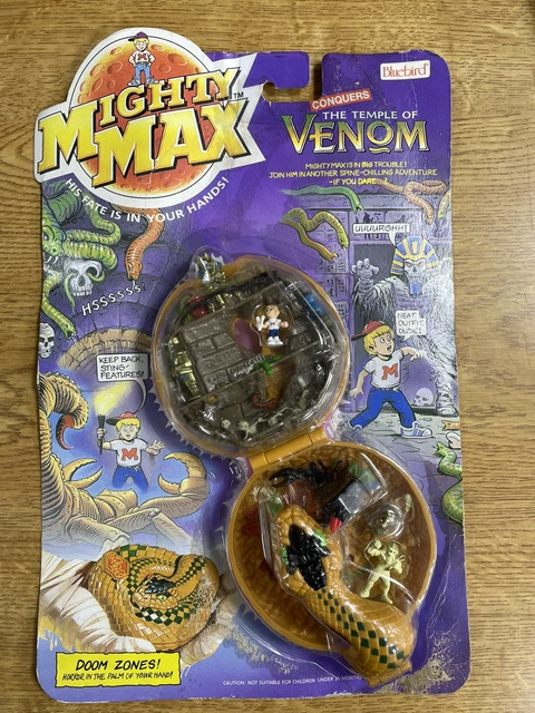 MIGHTY MAX TEMPLE of Venom, Palace Of Poison Doom Zone Complete £156.72 ...