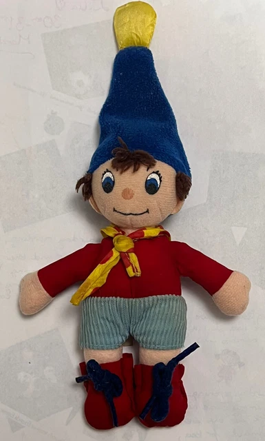 VINTAGE RETRO NODDY Golden Bear Telford 1990 Plush Soft Toy Tie Laces £ ...