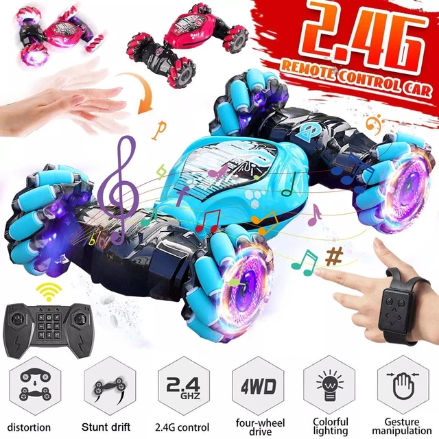 RC HAND GESTURE Off-Road Remote Control Car 4WD 360⁰ Rotate Stunt Car ...