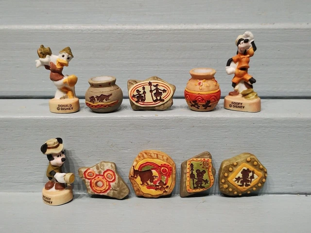 SÉRIE COMPLÈTE DE fèves MICKEY ARCHEOLOGUE 2010 DISNEY Mat * 174 EUR 17 ...