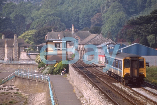 35MM RAILWAY SLIDE of Class 150 150218 @ Grange over Sands Copyright to ...
