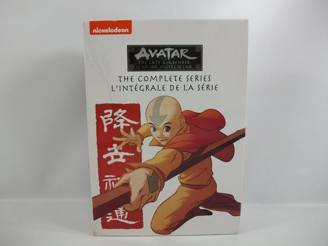 AVATAR LAST AIRBENDER Complete Series Nickelodeon DVD Box Set $39.99 ...
