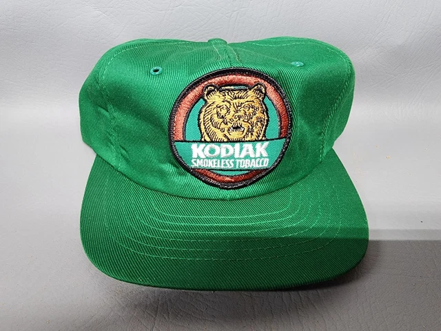 VINTAGE - KODIAK - Green - K Brand - Mesh - Patch - Trucker Hat - USA £ ...