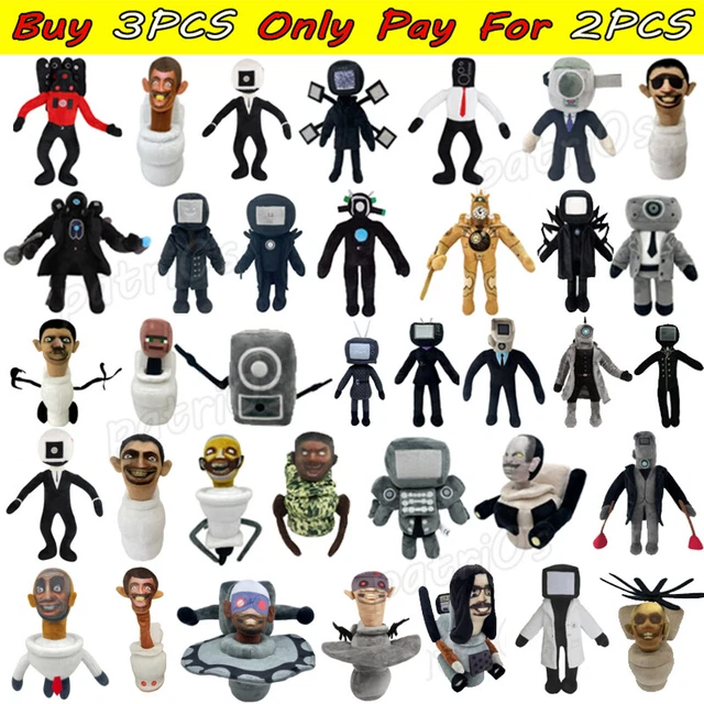 Skibidi Toilet Plush Toiletman Dolls Cameraman Speakerman Stuffed Toy