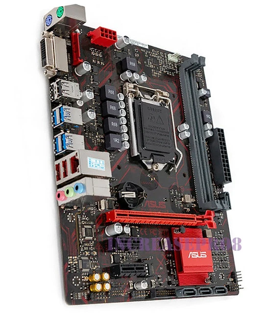 ASUS EX-B150M-V3 MOTHERBOARD Socket LGA1151 Intel B150 DDR4 USB3.0 M ...