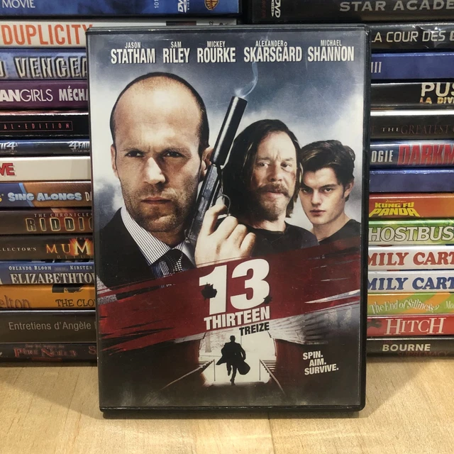 13 THIRTEEN DVD Movie Jason Statham Sam Riley Mickey Rourke Alexander ...
