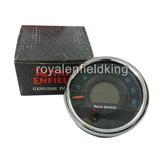 GENUINE ROYAL ENFIELD Meteor 350 KMPH Speedometer Instrument Cluster ...