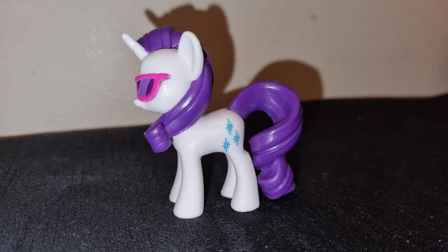 MY LITTLE PONY Rarity Figure with Sunglasses Egmont Magazine 5.5cm £2. ...