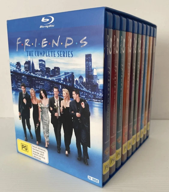 FRIENDS - THE Complete Series Blu-ray Boxset Season 1-10 VGC TV Show ...