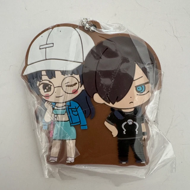 THE DANGERS IN My Heart Anna Yamada Kyotaro Ichikawa Rubber Keychain Gacha £10.00 - PicClick UK