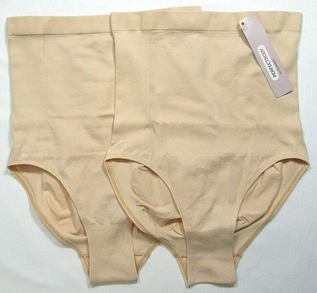 DAMART PERFECT BODY 2 Pack Nude Control Shaper Briefs Size XL 20-22 £15 ...