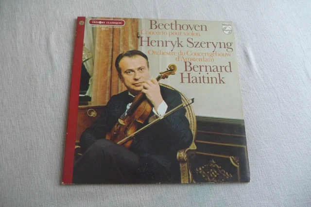 BEETHOVEN LP VIOLIN Concerto Henryk Szeryng. Bernard Haitink. Concertgebouw EUR 8,00 - PicClick FR