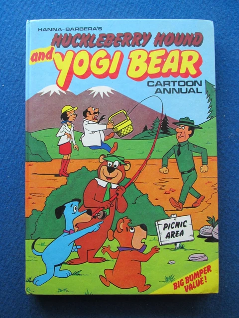 HUCKLEBERRY HOUND & Yogi Bear Cartoon Annual 1980 - World Distributors ...