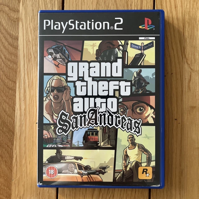 GRAND THEFT AUTO San Andreas GTA - Playstation 2 PS2 £0.99 - PicClick UK