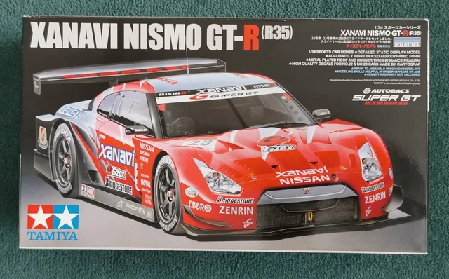 TAMIYA NISSAN XANAVI NISMO GT-R R35 1/24 Scale Kit 24308 £115.10 ...