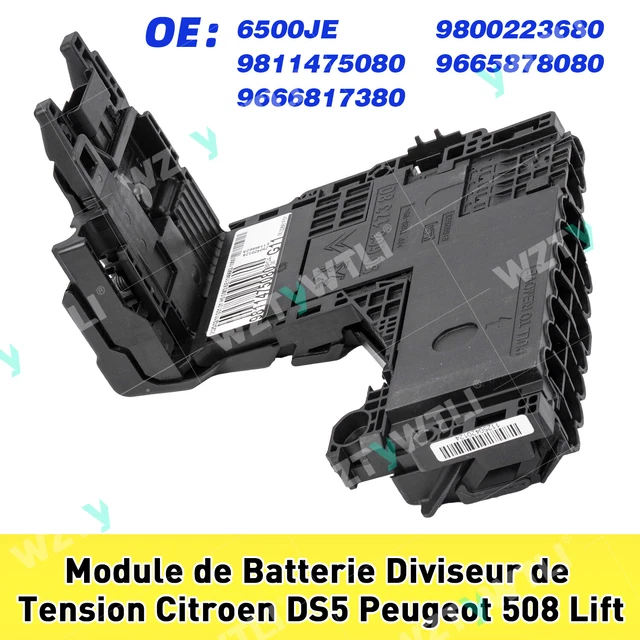 MODULE DE BATTERIE Diviseur de Tension Citroen DS5 Lift 9800223680 ...