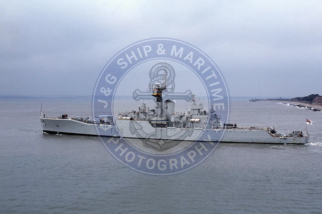 ROYAL NAVY ROTHESAY-CLASS Frigate HMS RHYL (F129) - 6X4 (10X15 ...