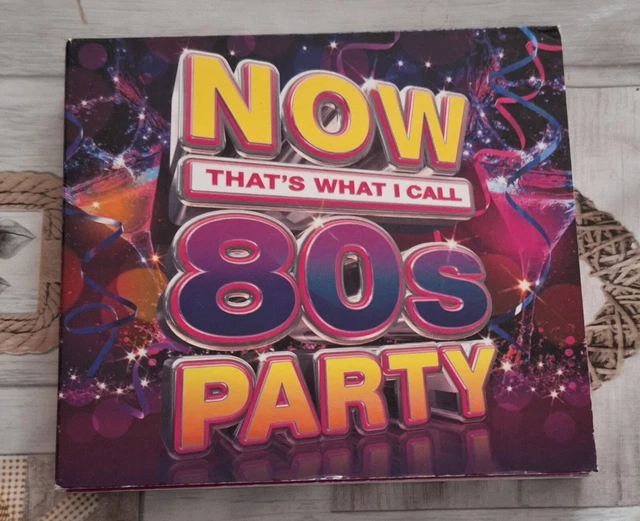 NOW THAT'S WHAT I Call 80s Party - 3 CD - Exc Cond £5.99 - PicClick UK