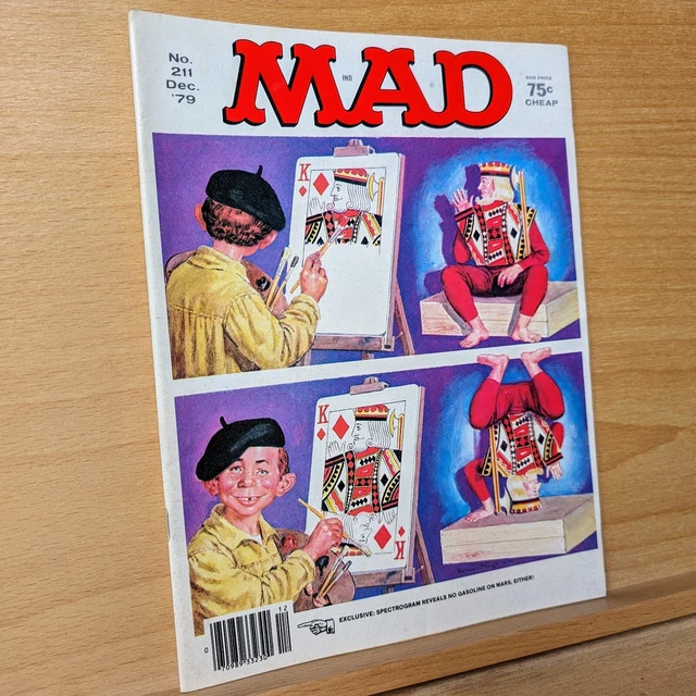 MAD MAGAZINE NO. 211 December 1979 King of Diamonds VERY MINTY £11.77 ...