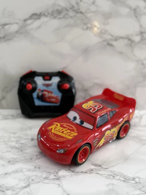 DISNEY CARS LIGHTNING McQueen Remote Control Car Fully Working £10.99 ...