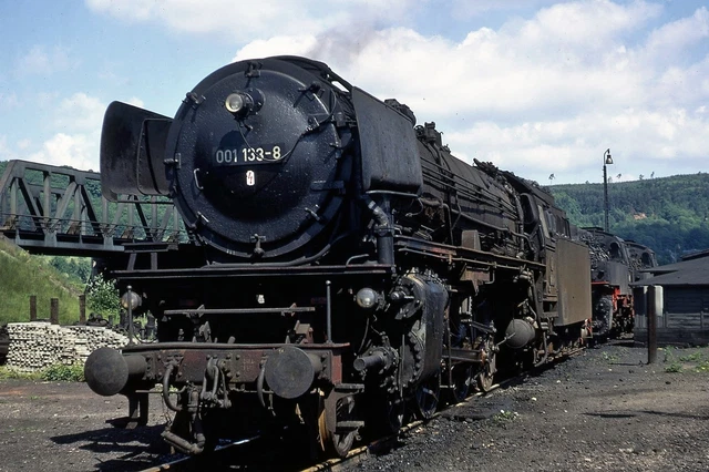 DB CLASS 01 001-133-8 Ehrang Depot, Trier, 1971 West German Rail Photo ...
