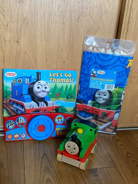 THOMAS THE TANK ENGINE wooden PERCY with sound + steering wheel sound ...