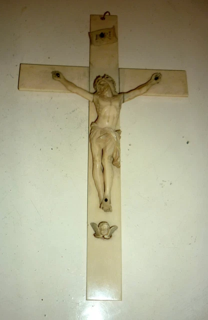 CRUCIFIX CHRIST Janséniste Sculpté du XVIII ème Ecole Française ...