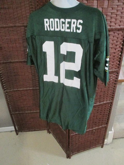 NFL TEAM APPAREL Aaron Rodgers Green Bay Packers Jersey Adult XL $11.00 ...
