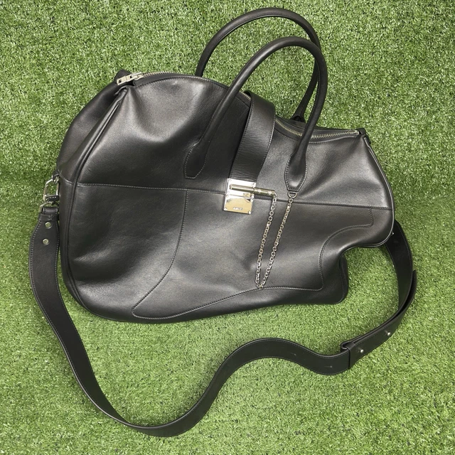 AMIRI LEATHER GUITAR Duffle Bag Large Black Italy $2,998.50 - PicClick CA