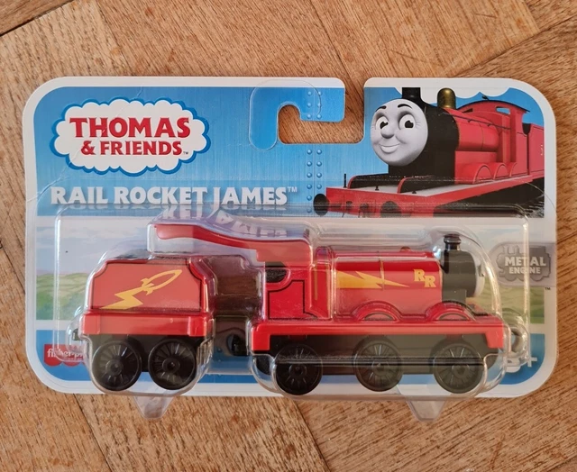 THOMAS & FRIENDS 'Rail Rocket James' Push Along Toy Train - New ...