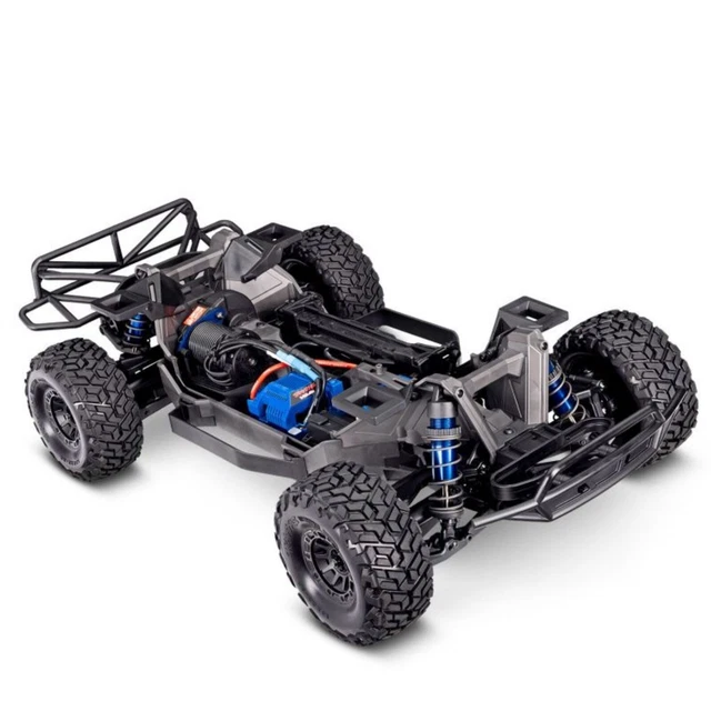 TRAXXAS TRX102076 MAXX-SLASH 6S 4x4 Blue 1/8 Saver Set 2x 5000 Lipo 3S ...