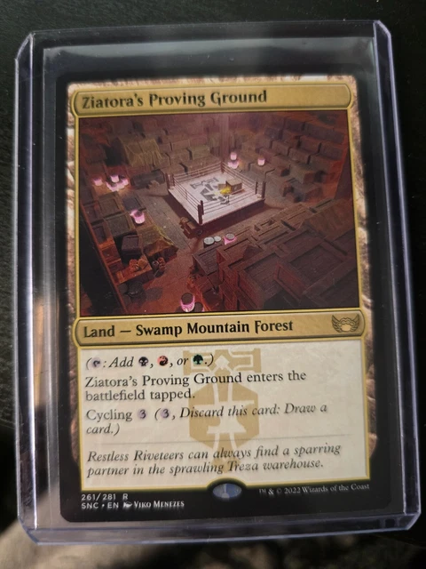 MTG ZIATORA'S PROVING Ground Streets of New Capenna 261/281 Regular ...
