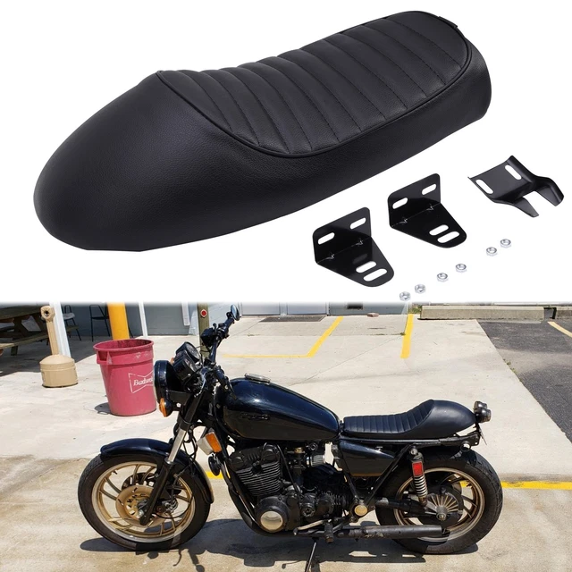 CAFE RACER MOTORCYCLE Seat Hump Saddle For Yamaha XS850 XS750 XS450 ...