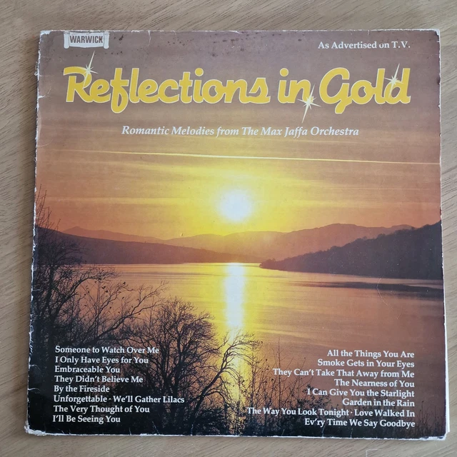 REFLECTIONS IN GOLD - Max Jaffa Orchestra, The LP [Vinyl] Max Jaffa ...